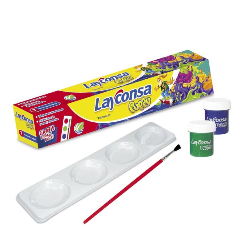 La Caja de Témpera: Colores Vivos y Creatividad | Librería la Tijera