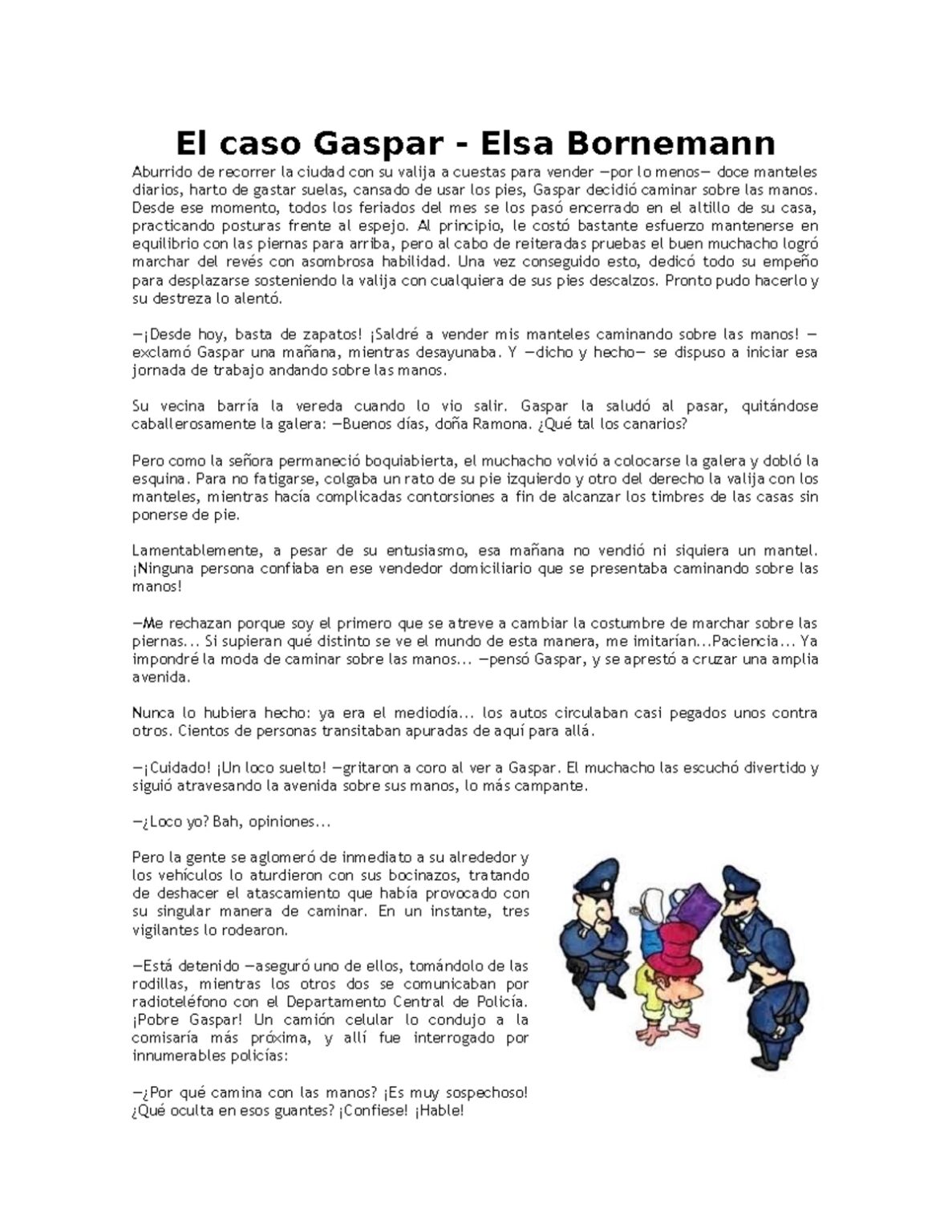 El Caso Gaspar: Un Cuento de Libertad y Censura | Librería la Tijera