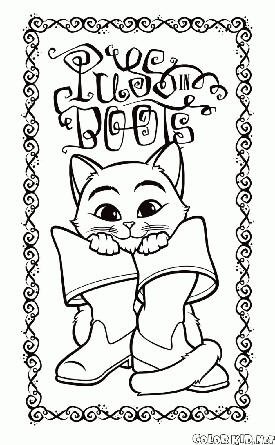 Colorea la Magia del Gato con Botas | Librería la Tijera