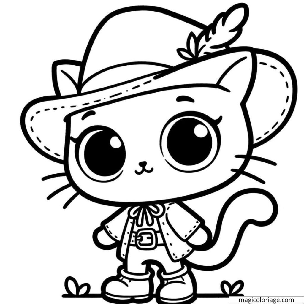 Colorea la Magia del Gato con Botas | Librería la Tijera
