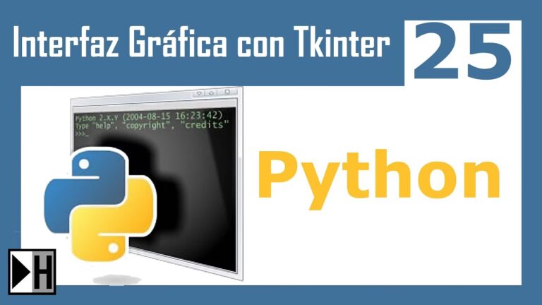 Tkinter: GUI con Python y la Versión de Tcl/Tk | Librería la Tijera