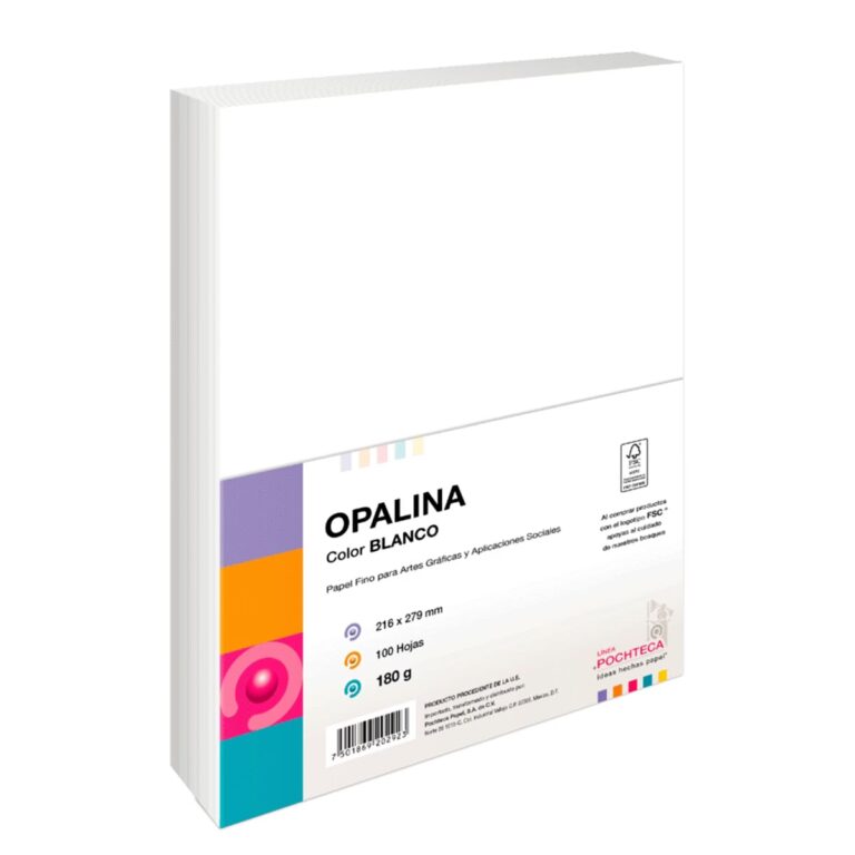 Papel Opalina: Elegancia y Versatilidad en Impresión | Librería la Tijera